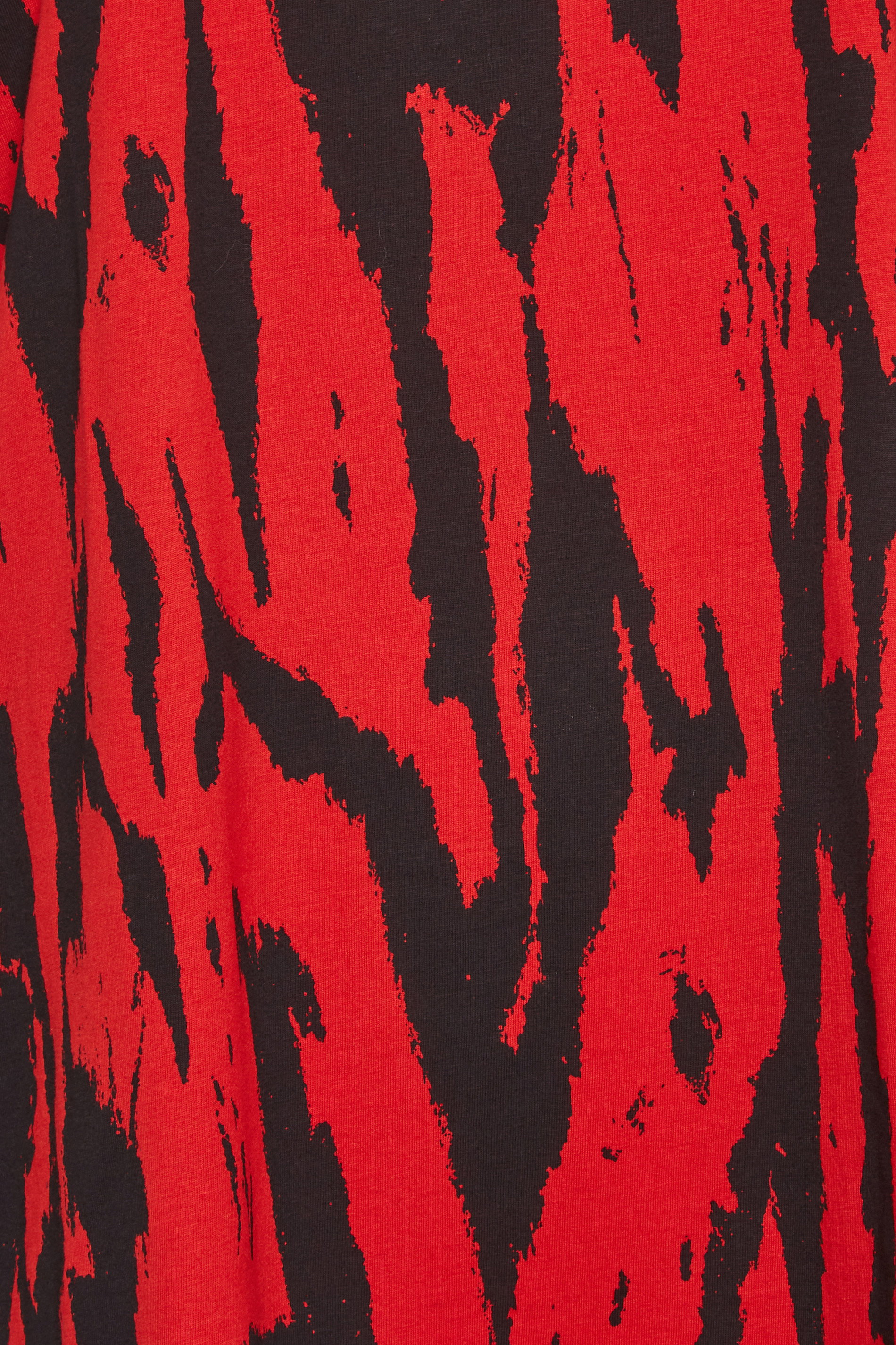 Red Animal Print Fabric