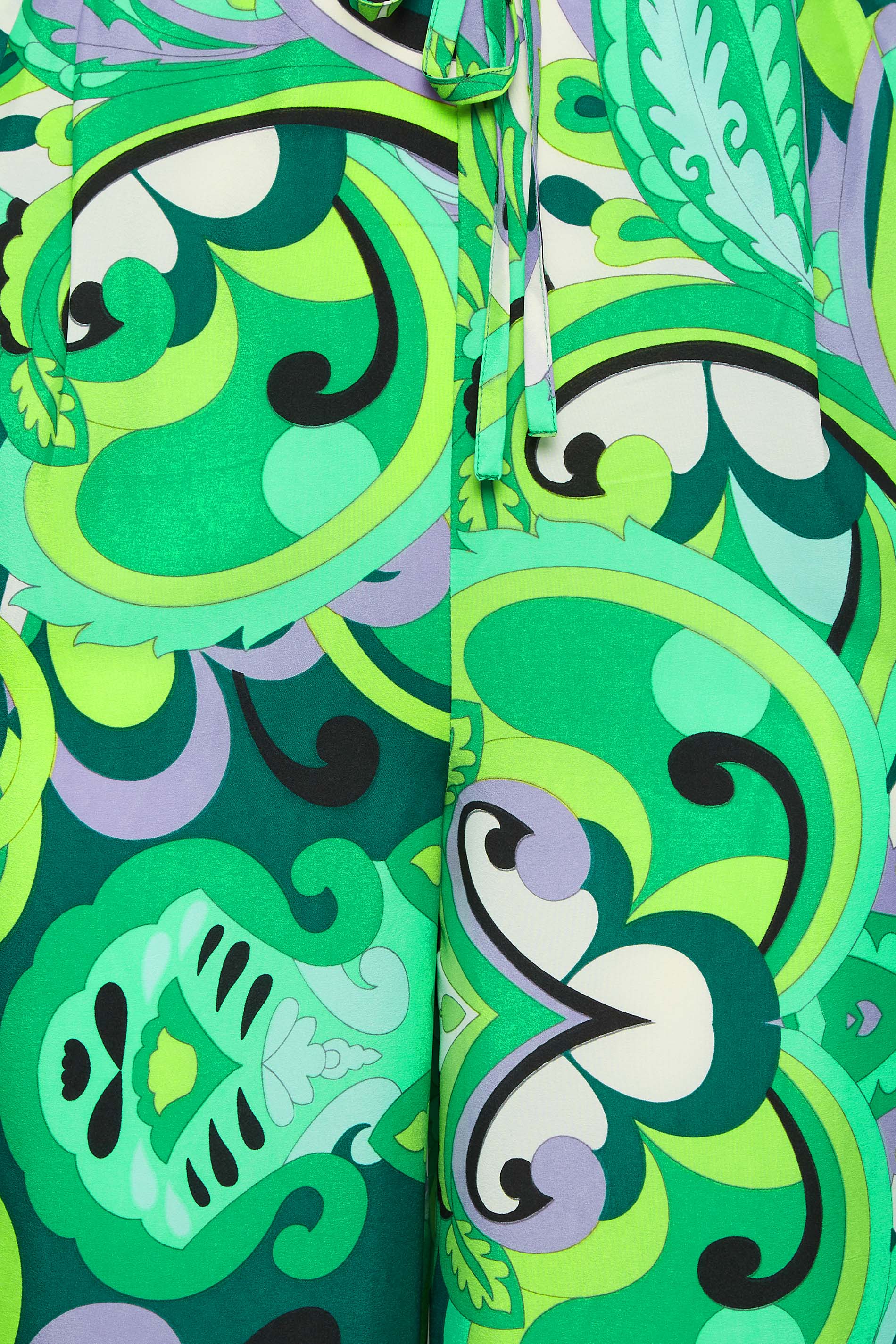 LIMITED COLLECTION Curve Plus Size Green Abstract Print Wide Leg LIMITED COLLECTION Curve Plus Size Green Abstract Print Wide Leg