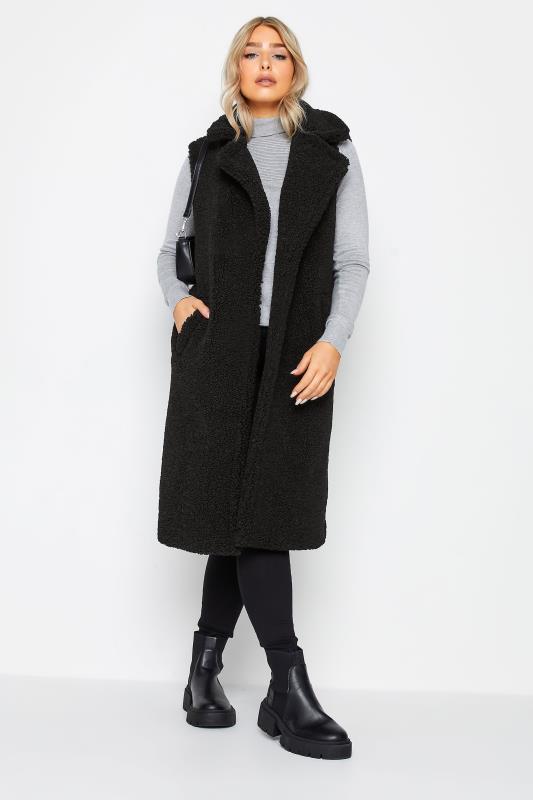 M&Co Black Borg Longline Gilet | M&Co